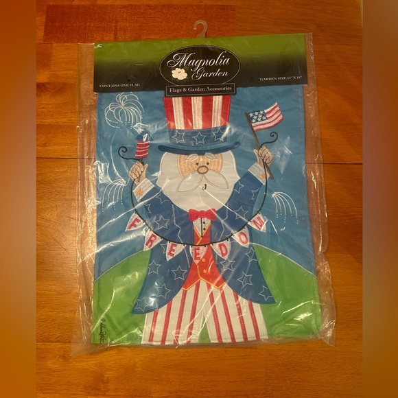 magnolia garden | Other | Crazy Legs Uncle Sam Double Applique Garden ...